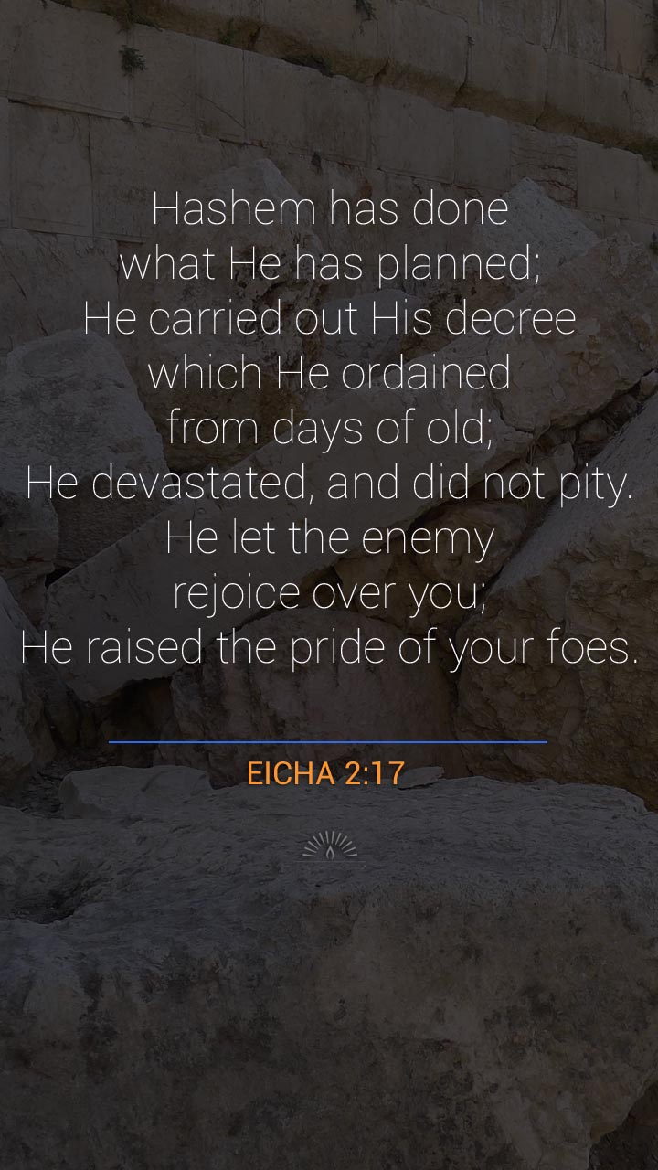 Lamentations Chapter 2 | Daily Holy Bible Reading