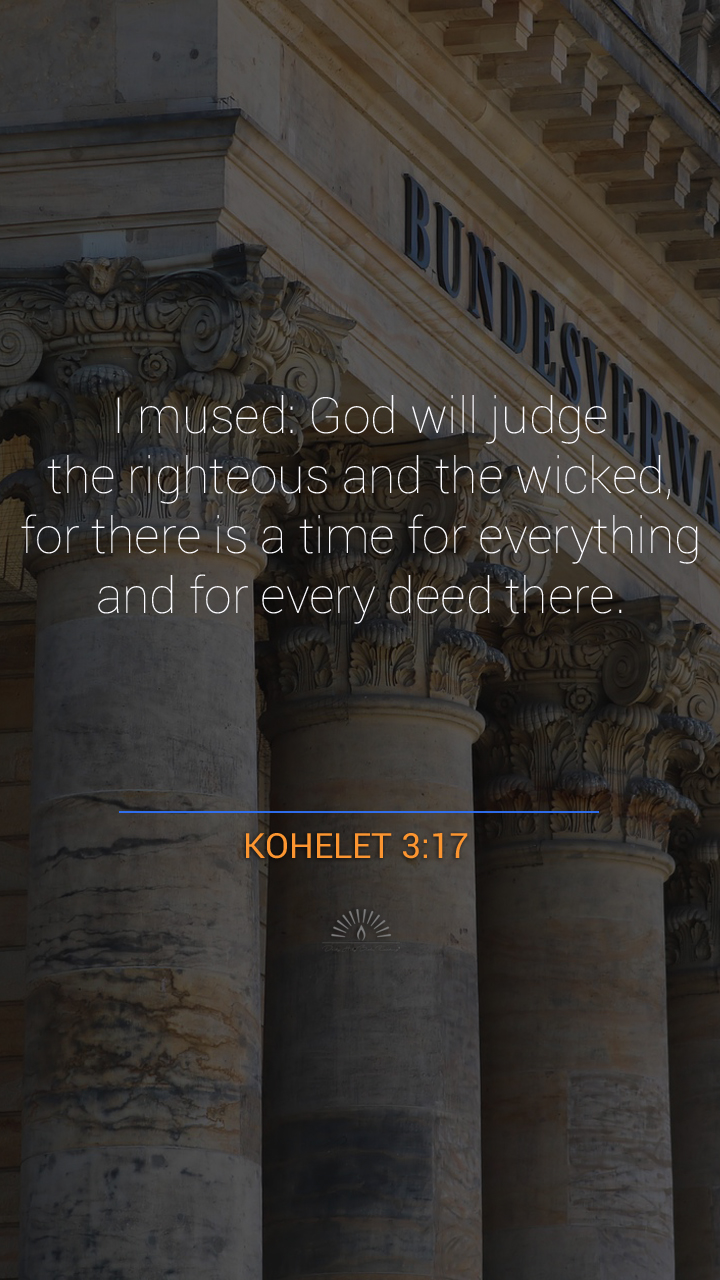 Ecclesiastes Chapter 3 | Daily Holy Bible Reading