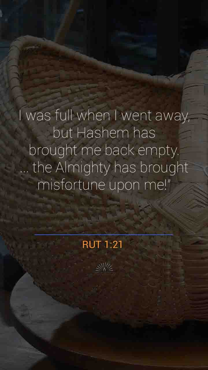 Ruth Chapter 1 | Daily Holy Bible Reading