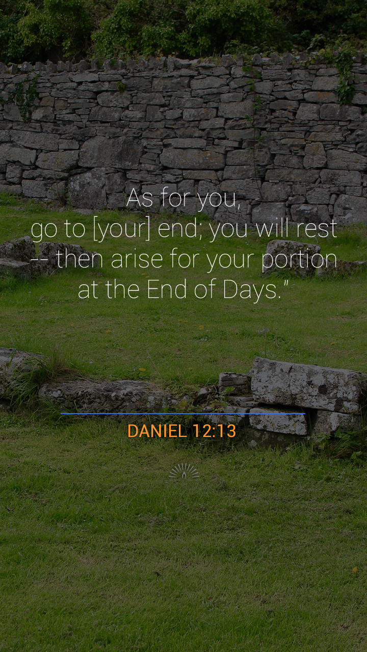 Daniel Chapter 12 | Daily Holy Bible Reading