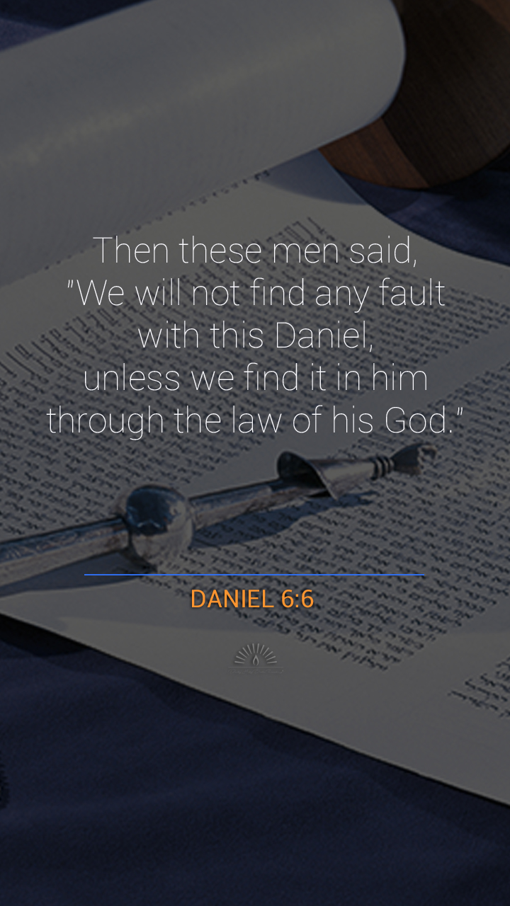 Daniel Chapter 6 | Daily Holy Bible Reading