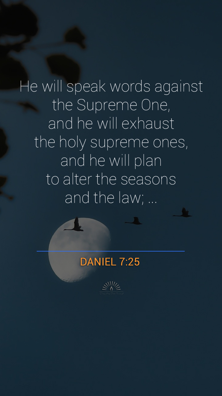 Daniel Chapter 7 | Daily Holy Bible Reading