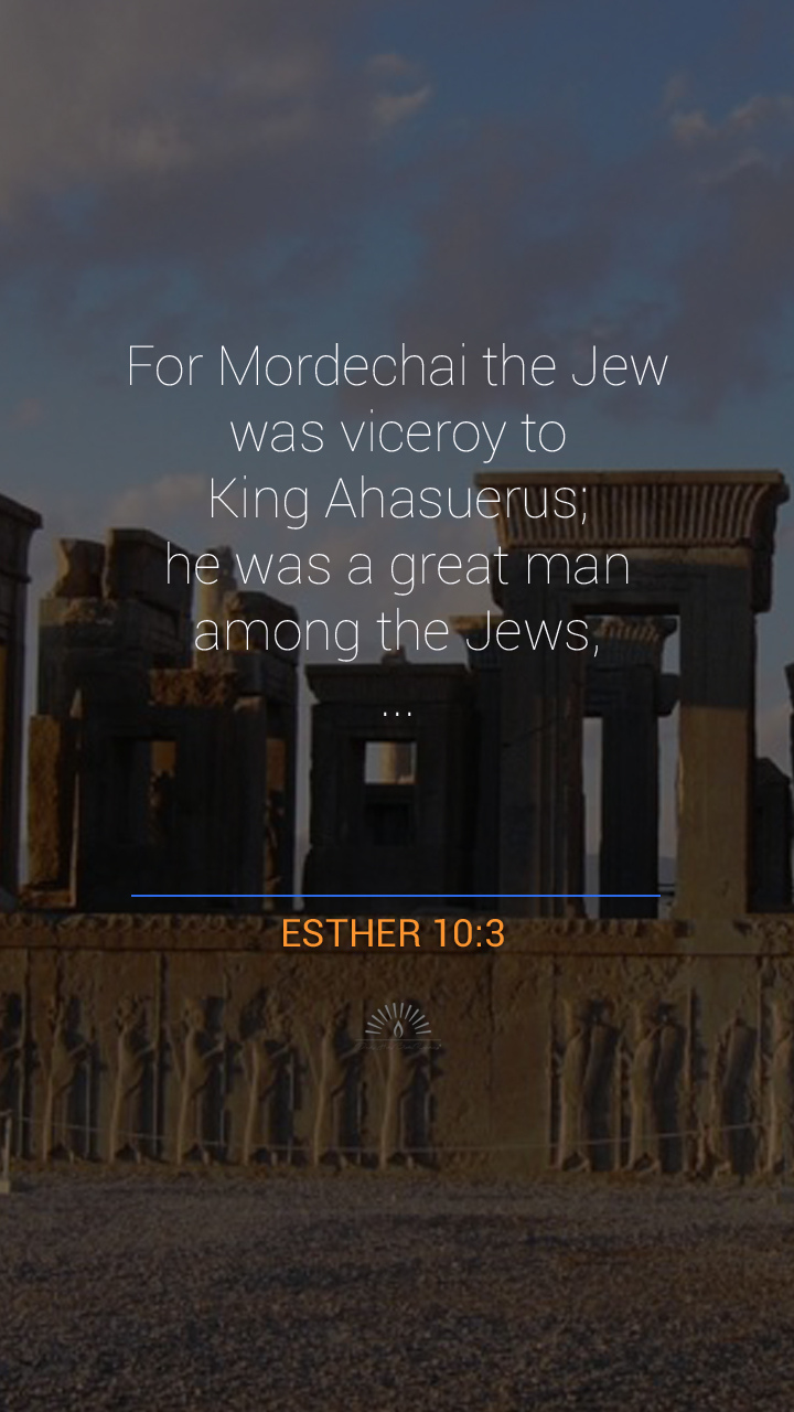Esther Chapter 10 | Daily Holy Bible Reading