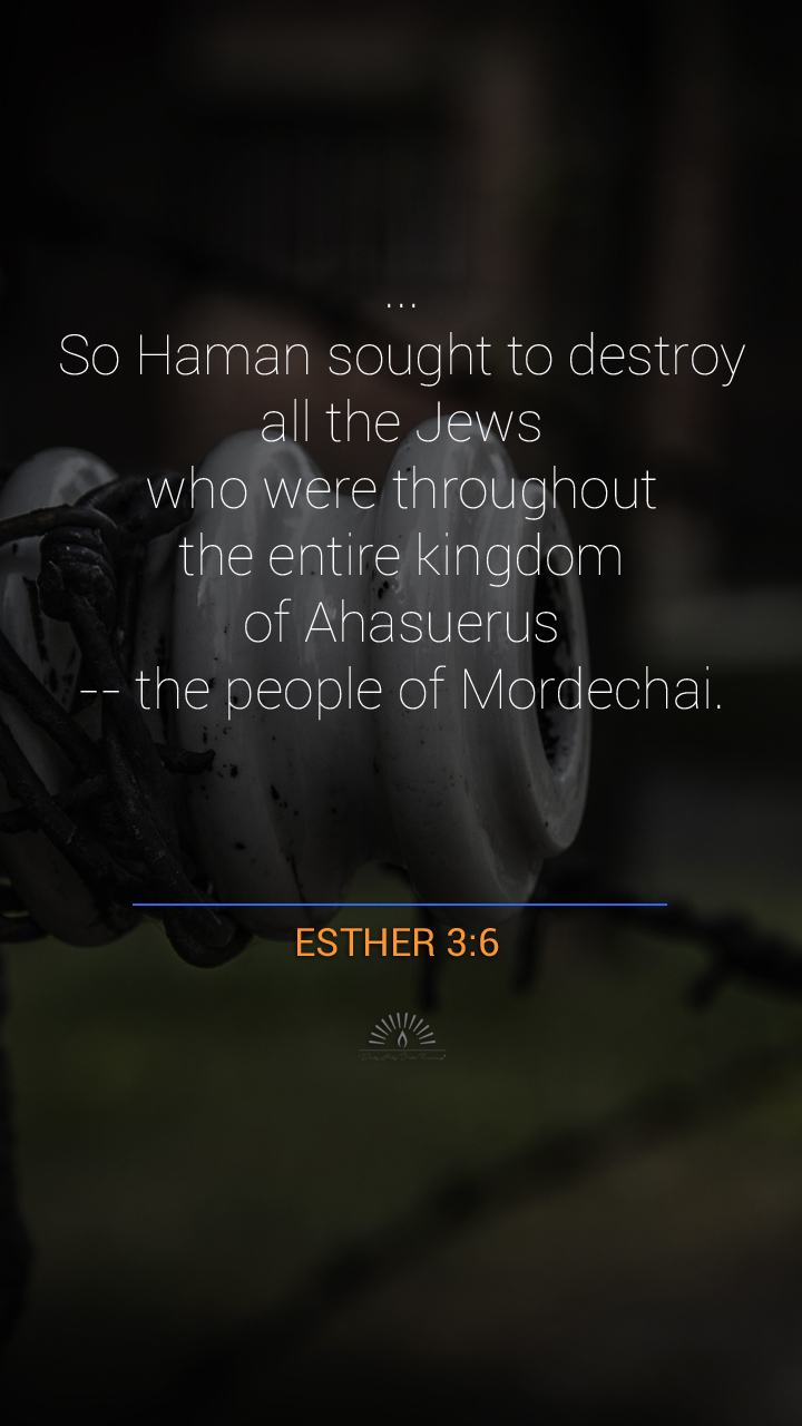 Esther Chapter 3 | Daily Holy Bible Reading