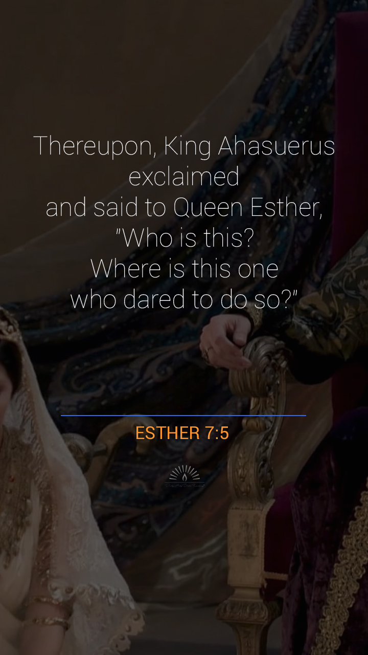 Esther Chapter 7 | Daily Holy Bible Reading
