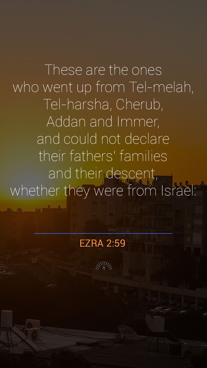 Ezra Chapter 2 | Daily Holy Bible Reading