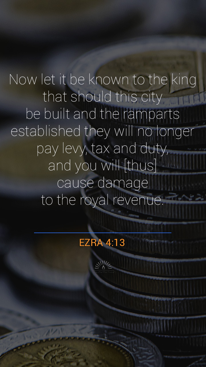 Ezra Chapter 4 | Daily Holy Bible Reading