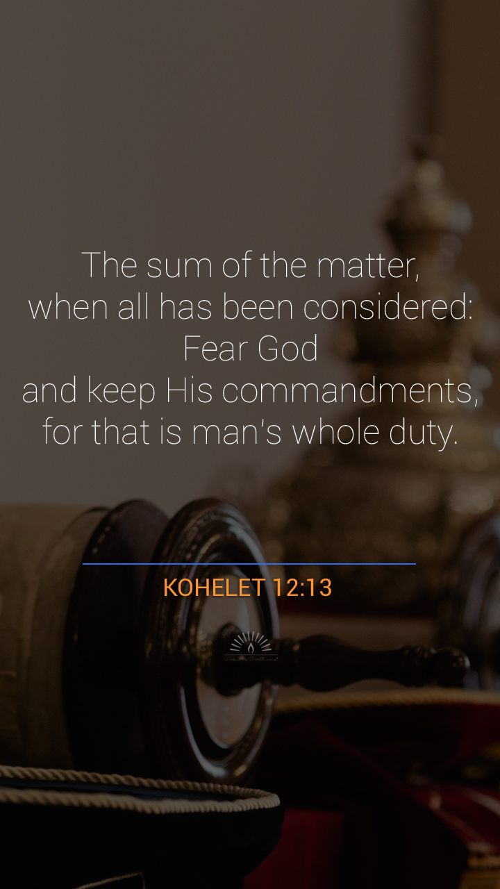 Ecclesiastes Chapter 12 | Daily Holy Bible Reading