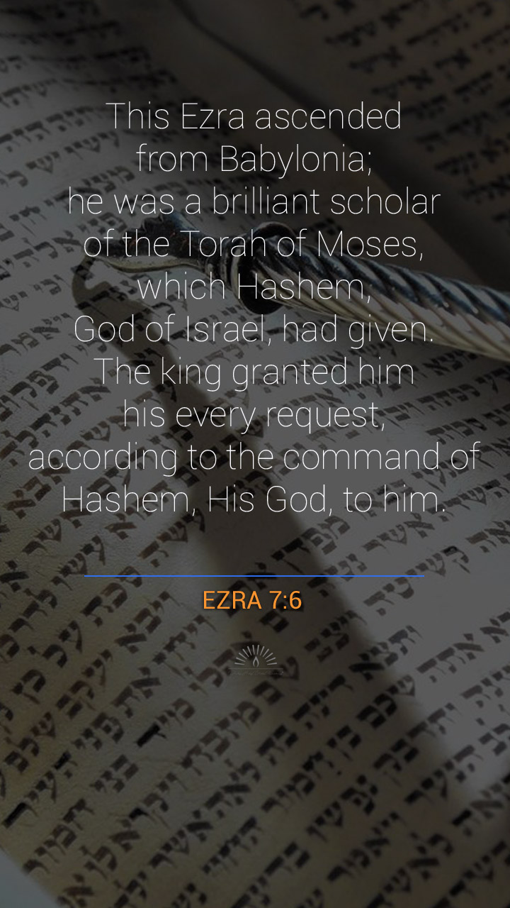 Ezra Chapter 7 | Daily Holy Bible Reading