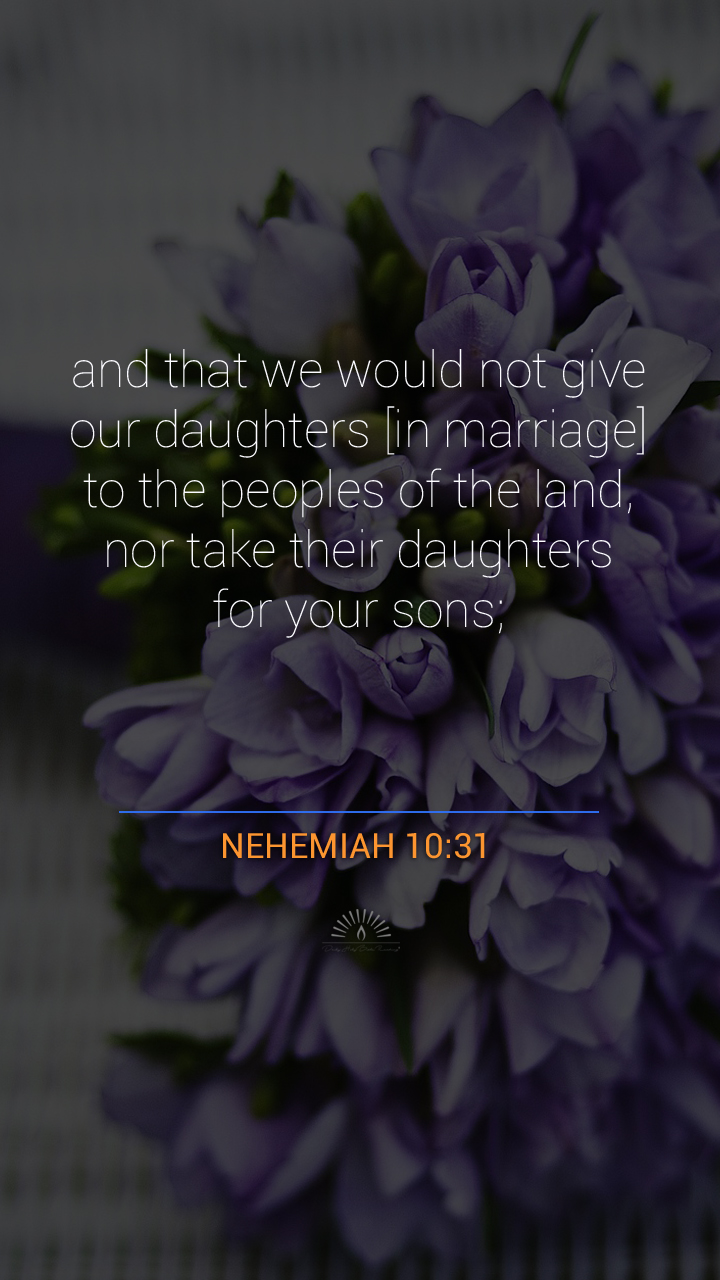 Nehemiah Chapter 10 | Daily Holy Bible Reading