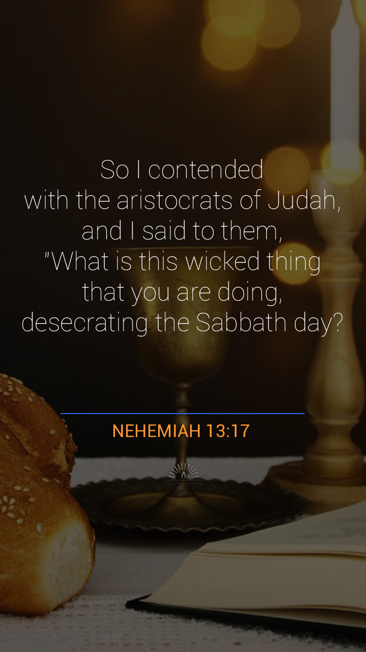 Nehemiah Chapter 13 | Daily Holy Bible Reading