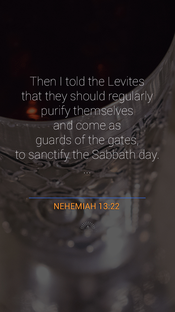 Nehemiah Chapter 13 | Daily Holy Bible Reading