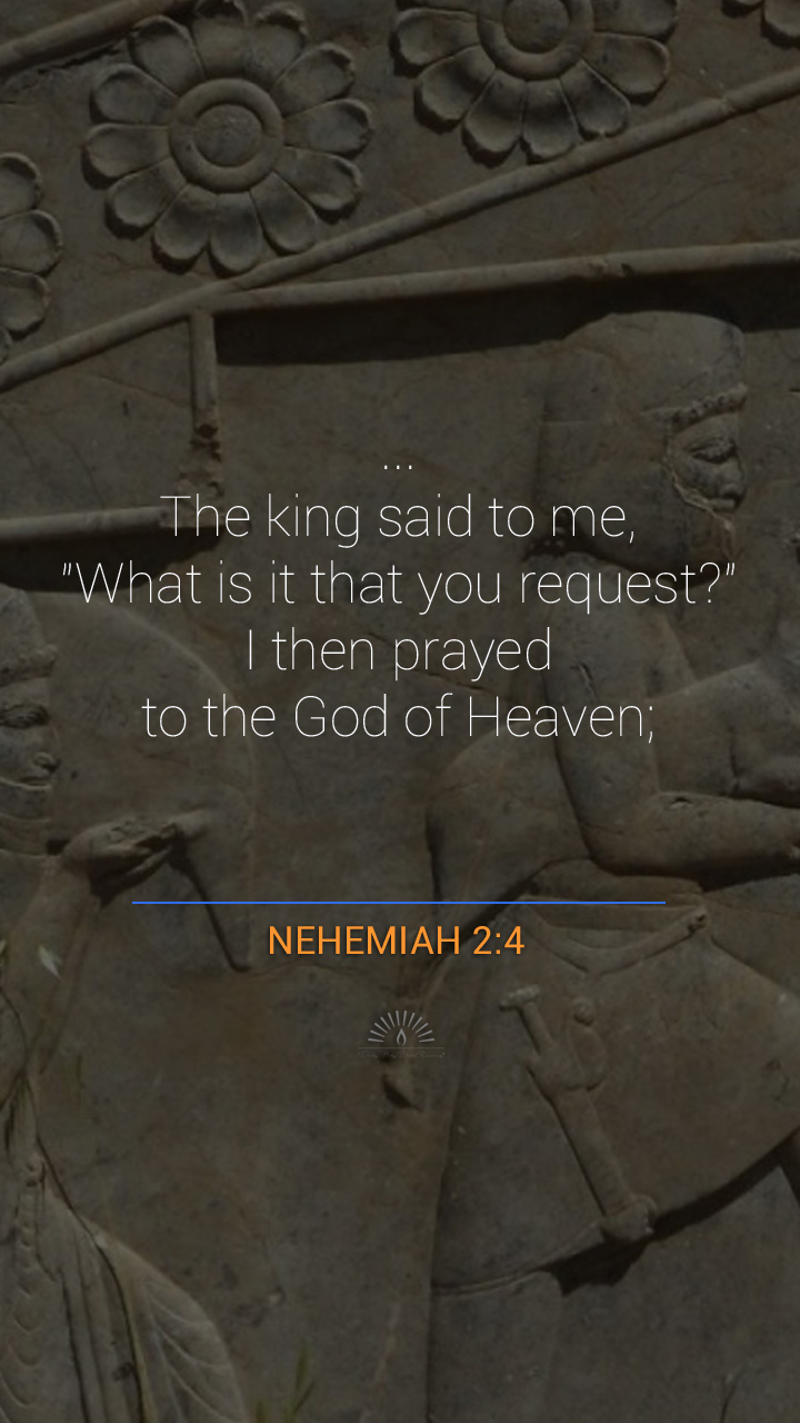Nehemiah Chapter 2 | Daily Holy Bible Reading