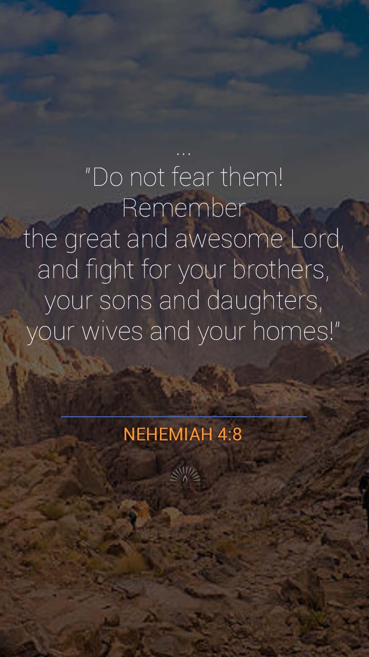 Nehemiah Chapter 4 | Daily Holy Bible Reading