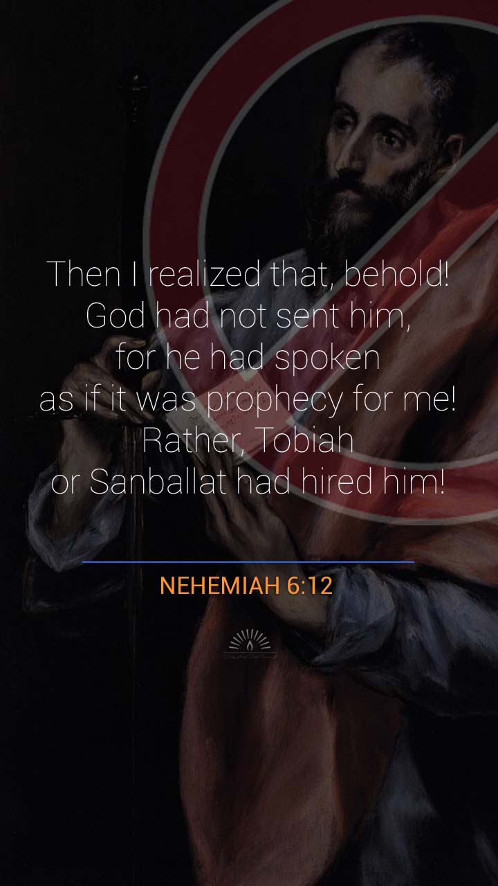 Nehemiah Chapter 6 | Daily Holy Bible Reading
