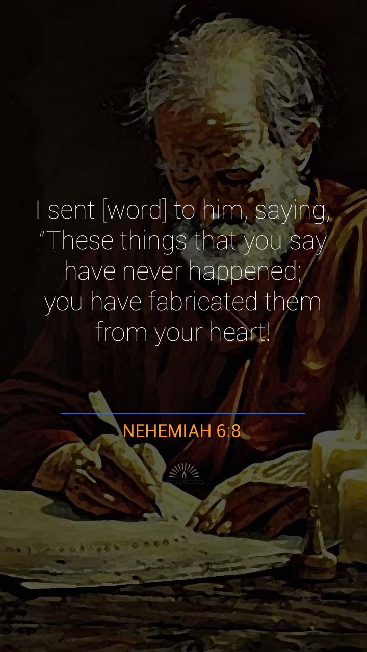 Nehemiah Chapter 6 | Daily Holy Bible Reading