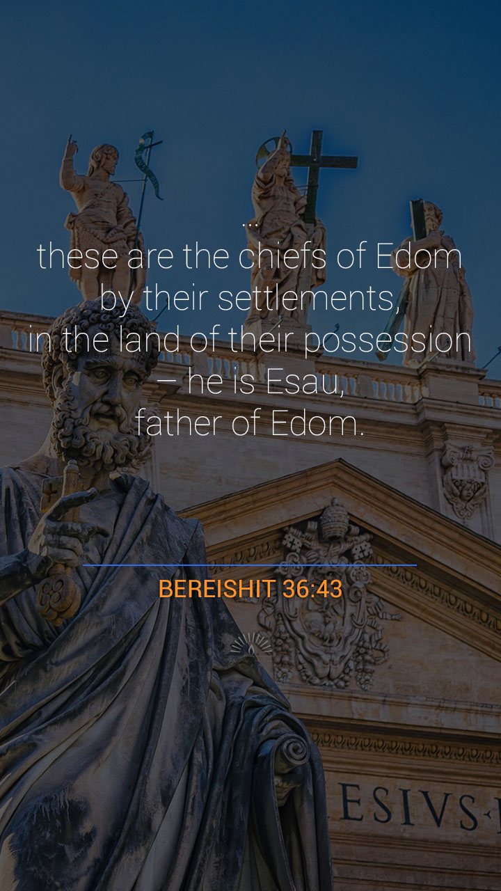 GENESIS Chapter 36 | Daily Holy Bible Reading