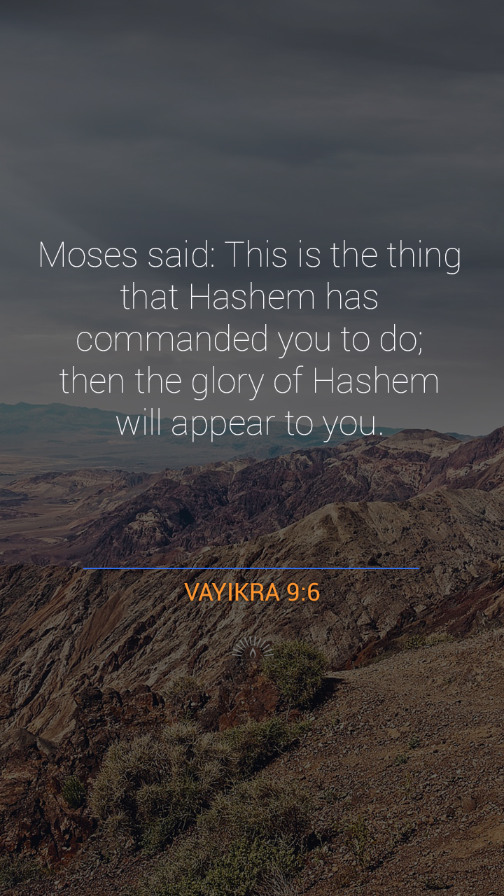 Leviticus Chapter 9 | One Chapter A Day