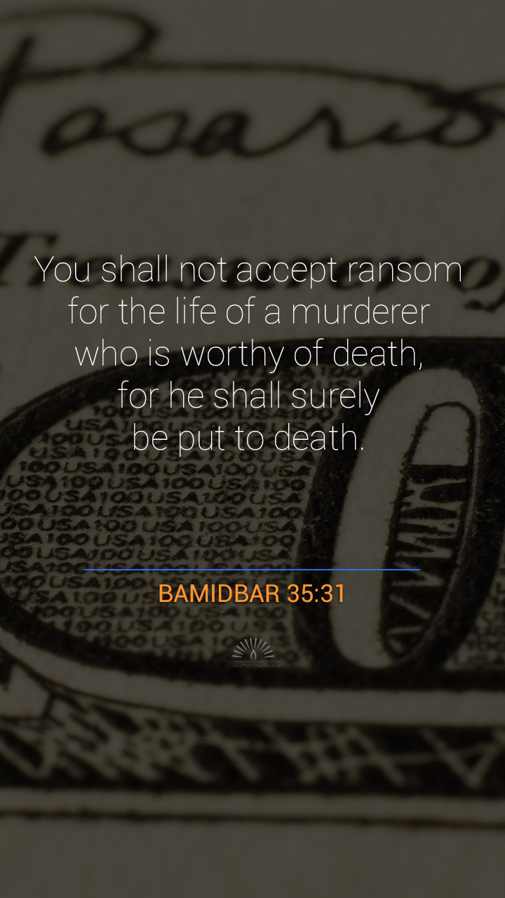 NUMBERS Chapter 35 | Daily Holy Bible Reading