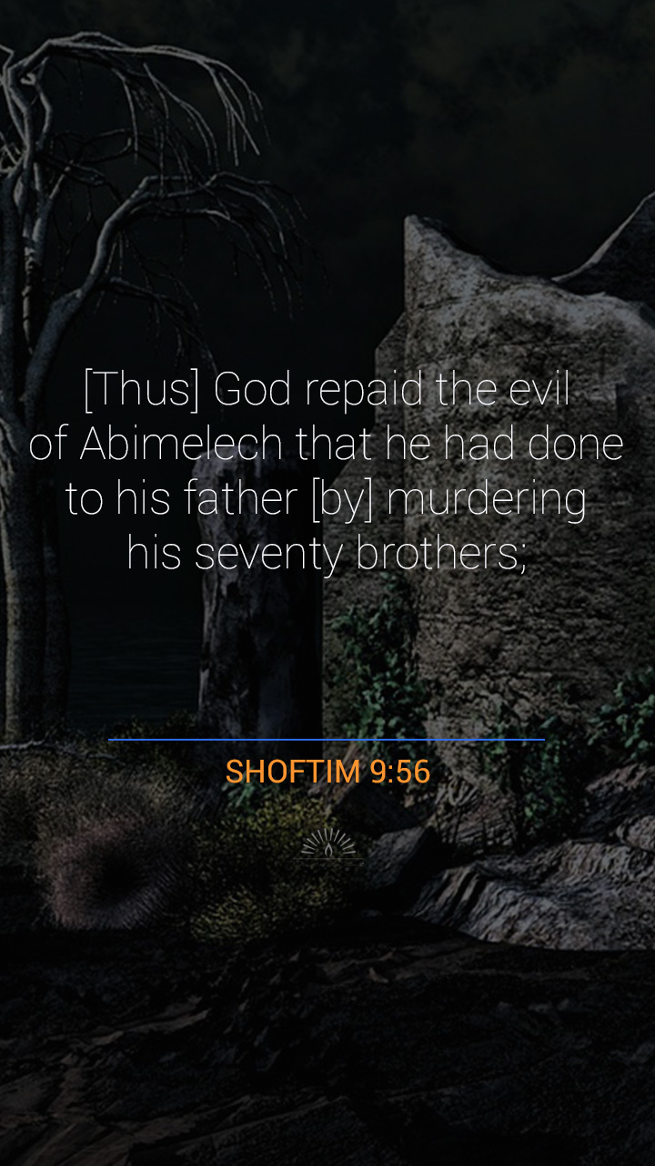 Judges Chapter 9 | Abimelech Son of Gideon | One Chapter A Day