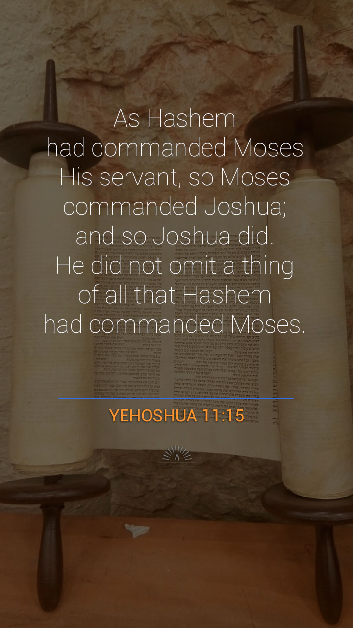 JOSHUA Chapter 11 | Daily Holy Bible Reading