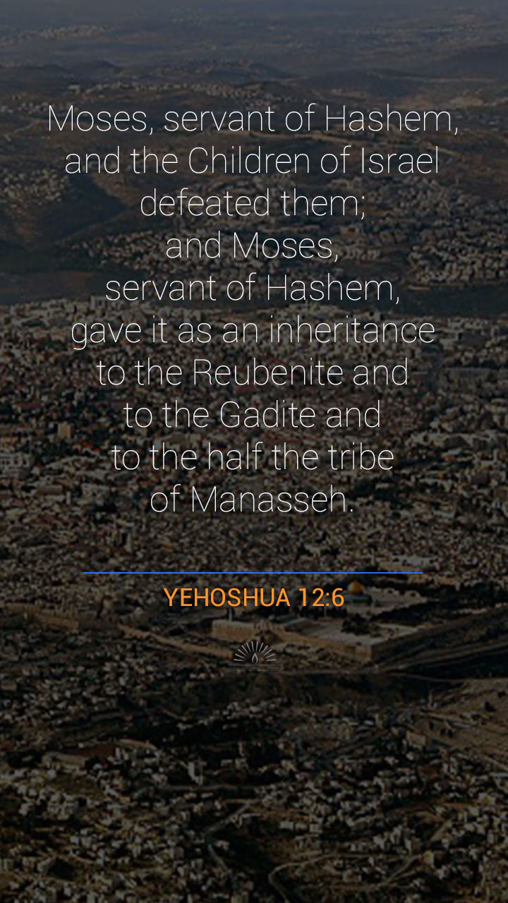 JOSHUA Chapter 12 | Daily Holy Bible Reading