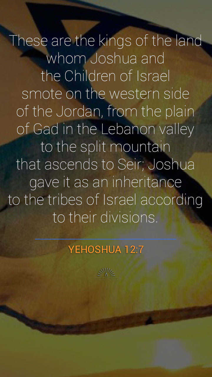 JOSHUA Chapter 12 | Daily Holy Bible Reading