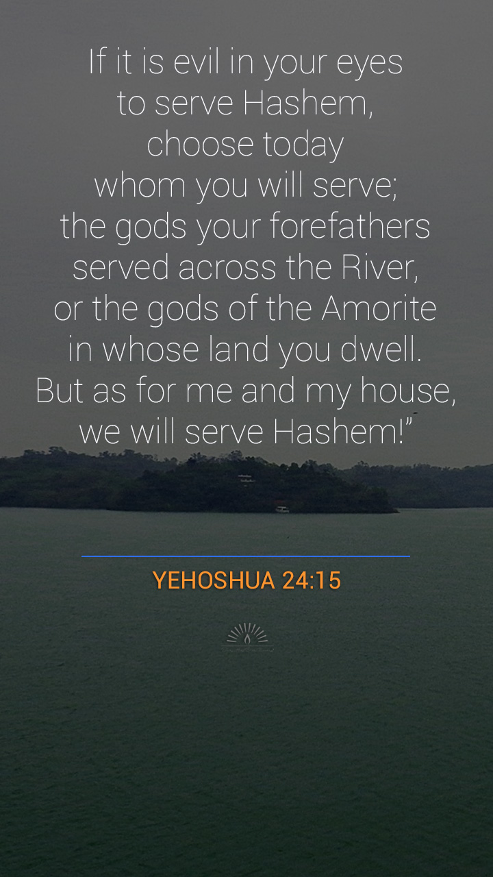 Joshua Chapter 24 | Warning Against | One Chapter A Day