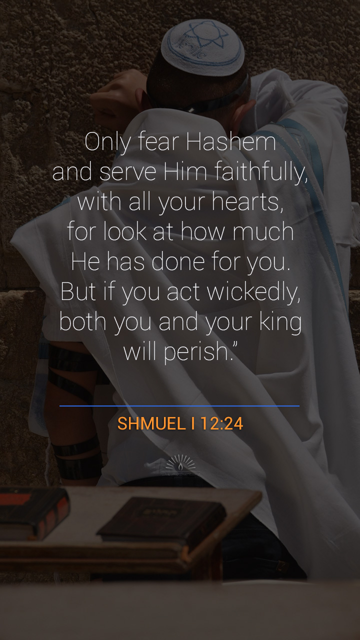 1 SAMUEL Chapter 12 | Daily Holy Bible Reading