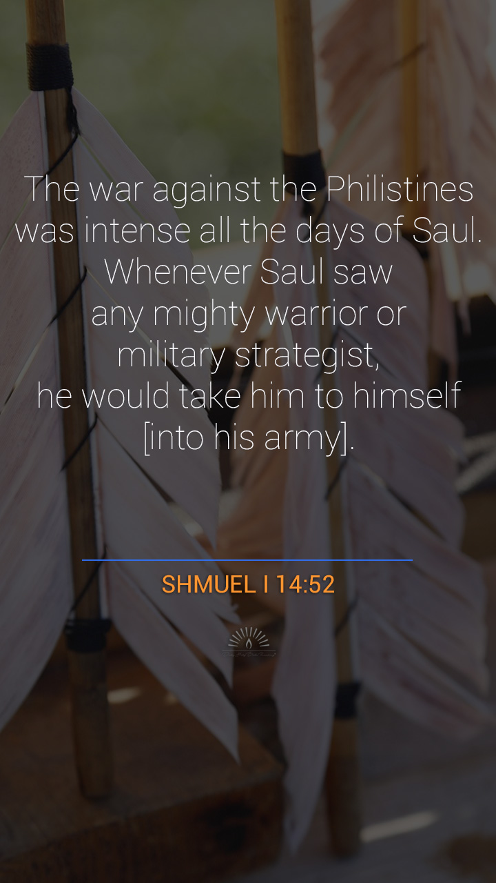 1 SAMUEL Chapter 14 | Daily Holy Bible Reading