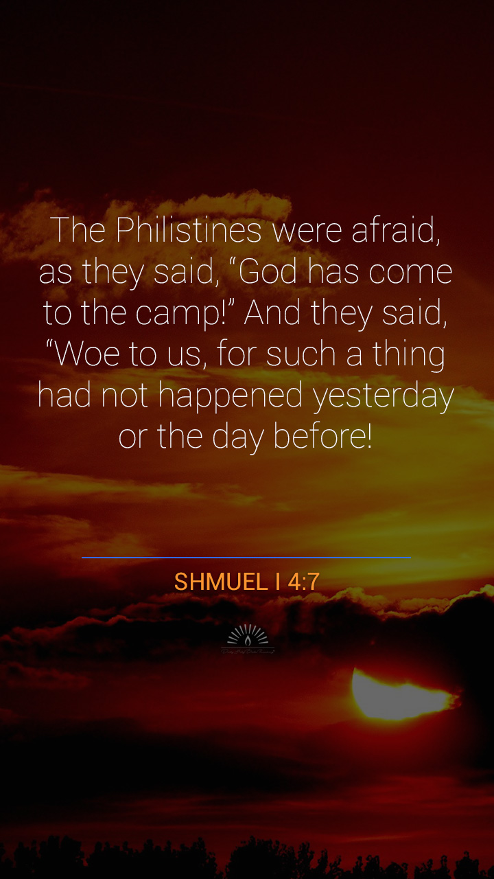 1 SAMUEL Chapter 4 | Daily Holy Bible Reading