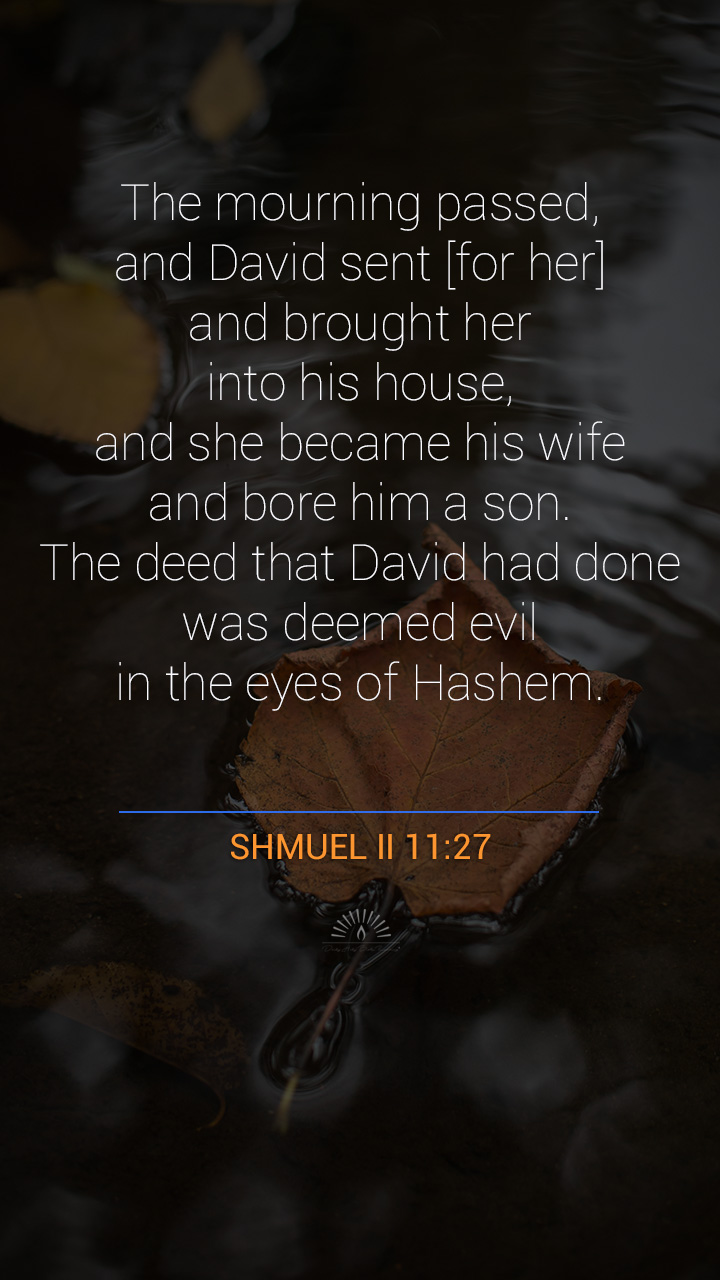 II Samuel Chapter 11 | II Samuel on the Sin of David | One Chapter A Day