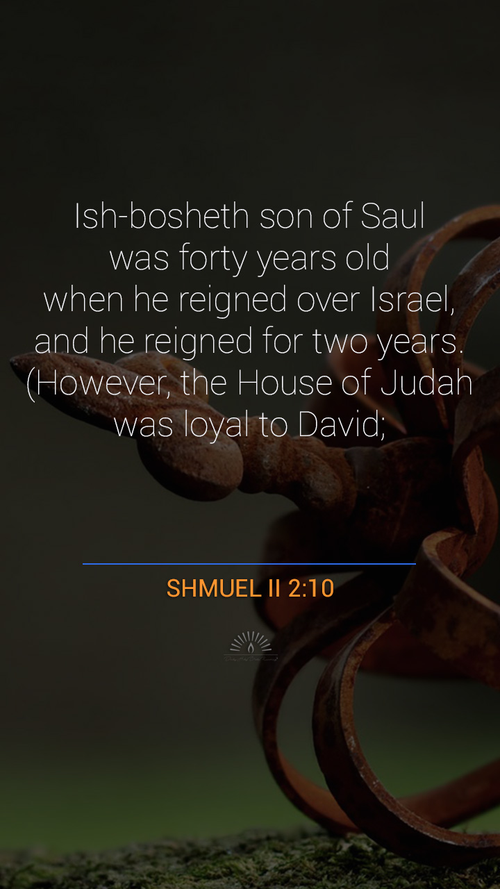 II SAMUEL Chapter 2 | Daily Holy Bible Reading