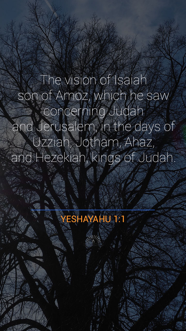 Isaiah Chapter 1 | Daily Holy Bible Reading