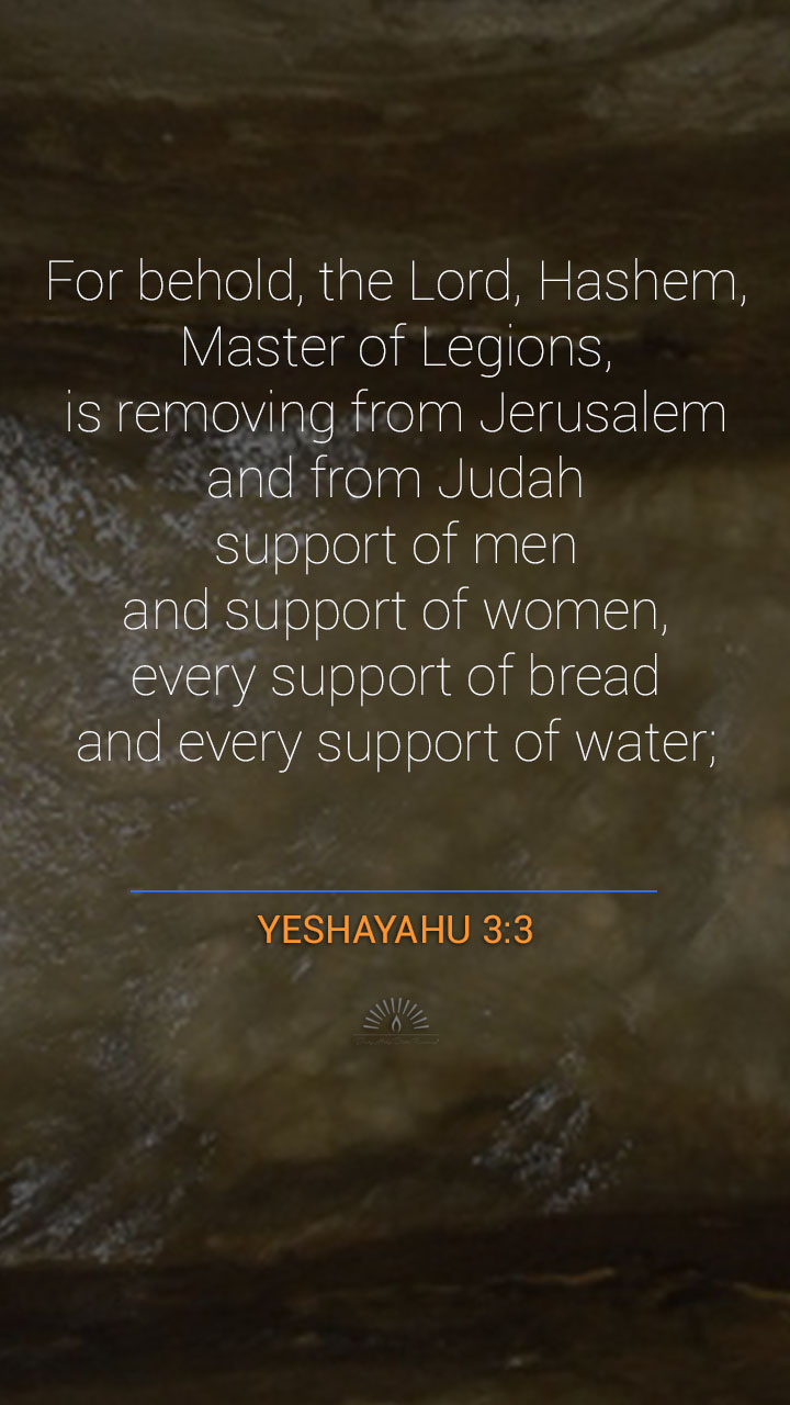 Isaiah Chapter 3 | Daily Holy Bible Reading