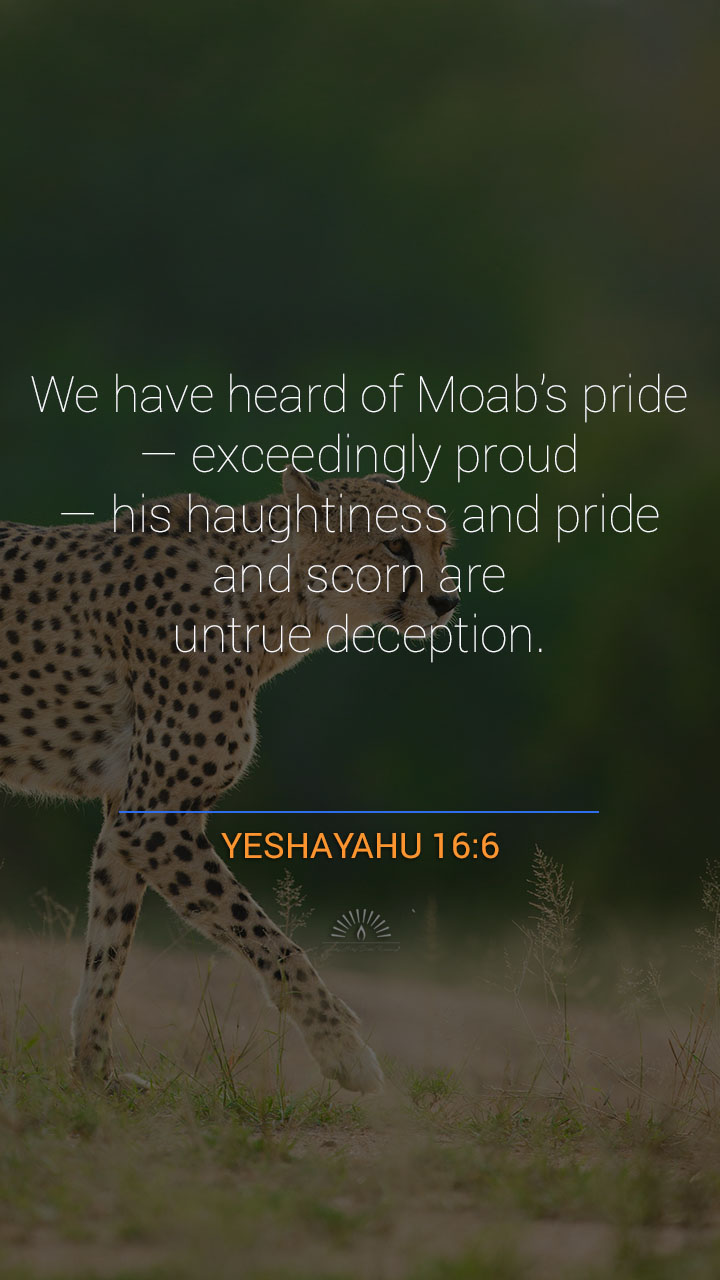 Isaiah Chapter 16 | Isaiah on Pride and | One Chapter A Day