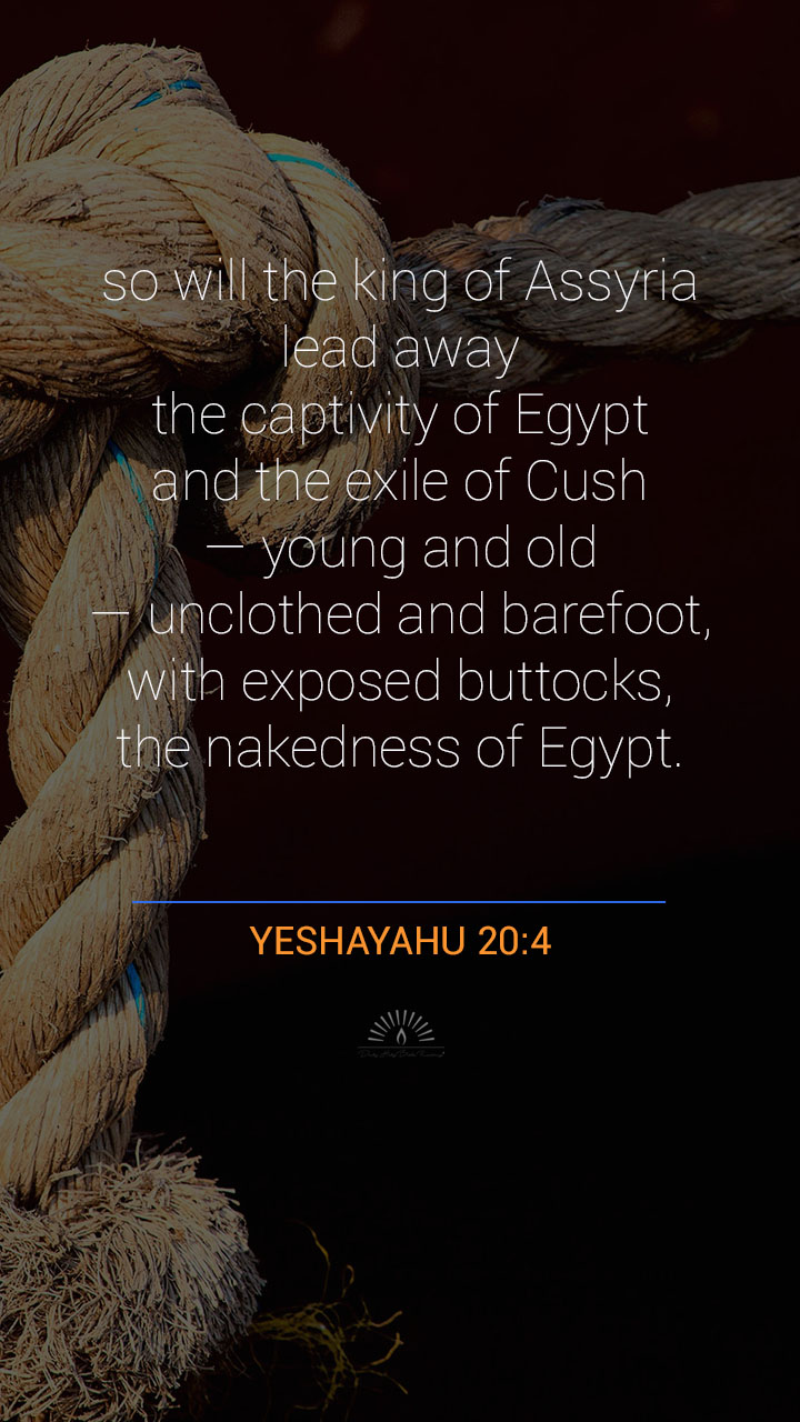 Isaiah Chapter 20 | Daily Holy Bible Reading