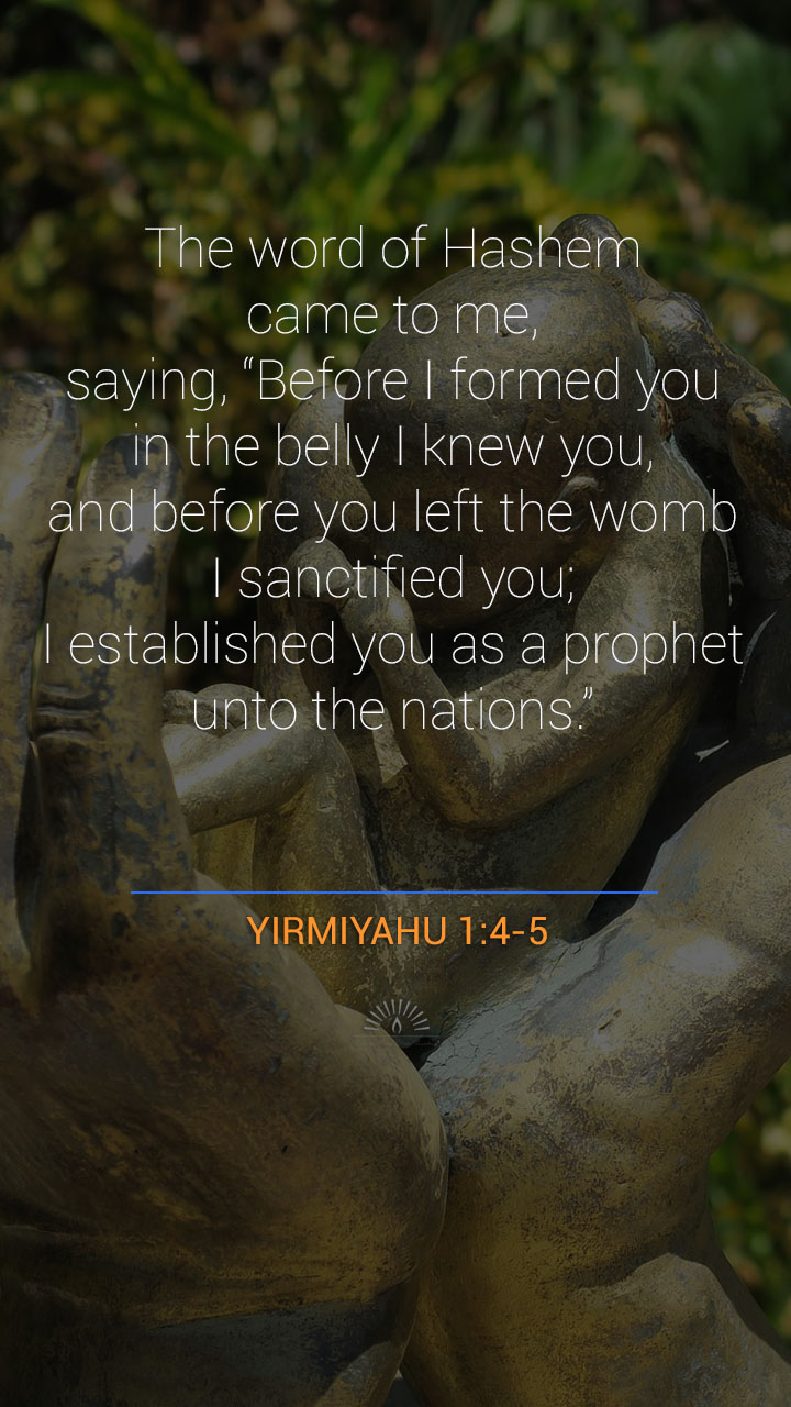 Jeremiah Chapter 1 | Jeremiah is Sanctified | One Chapter A Day