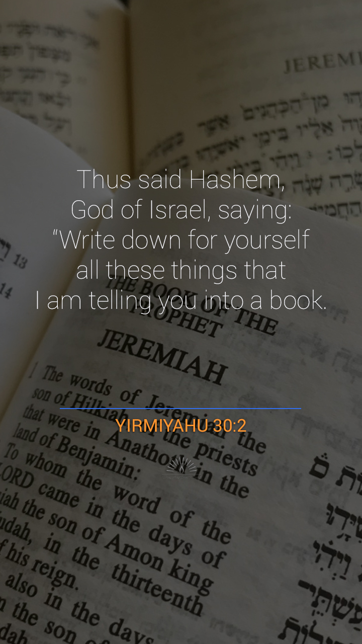 Jeremiah Chapter 30 | Daily Holy Bible Reading