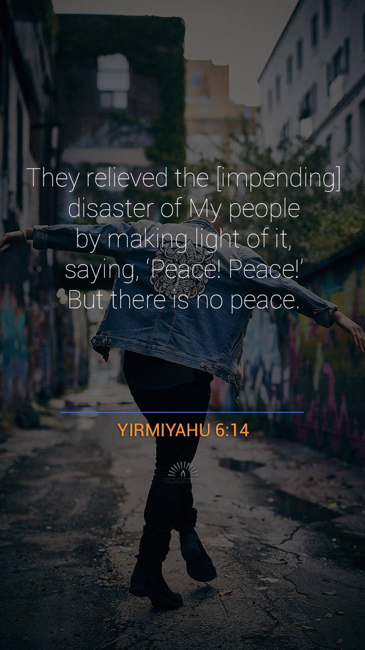 Jeremiah Chapter 6 | Daily Holy Bible Reading