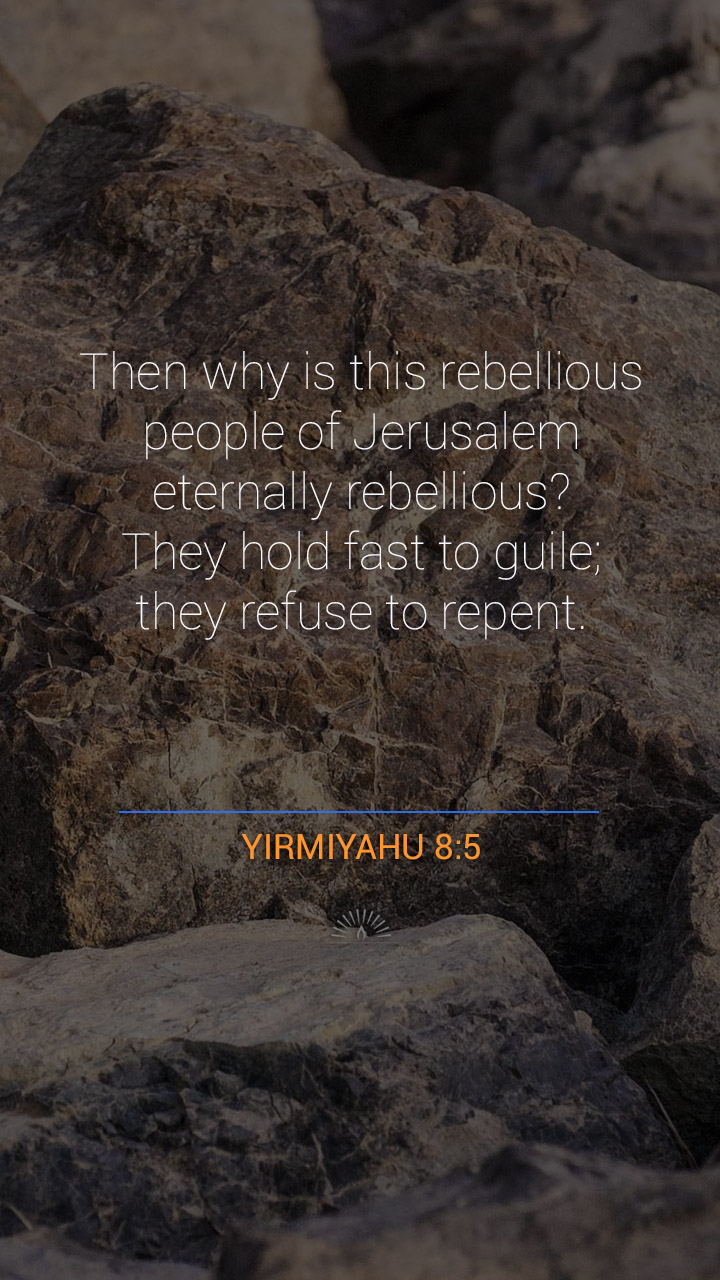 Jeremiah Chapter 8 | Daily Holy Bible Reading