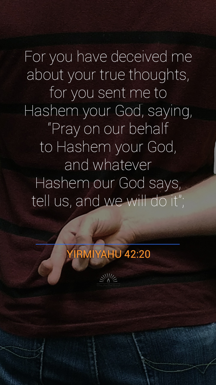 Jeremiah Chapter 42 | Daily Holy Bible Reading