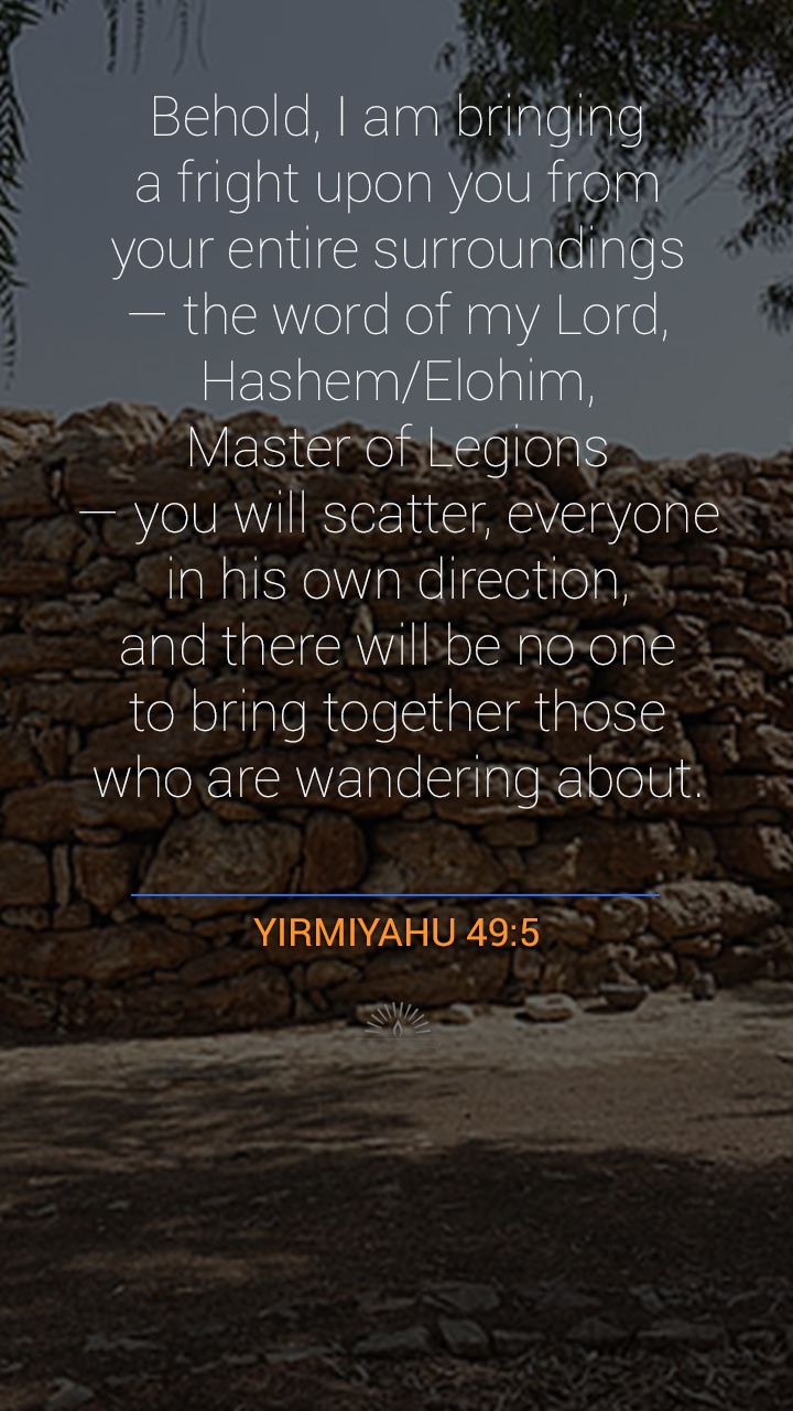 Jeremiah Chapter 49 | Daily Holy Bible Reading