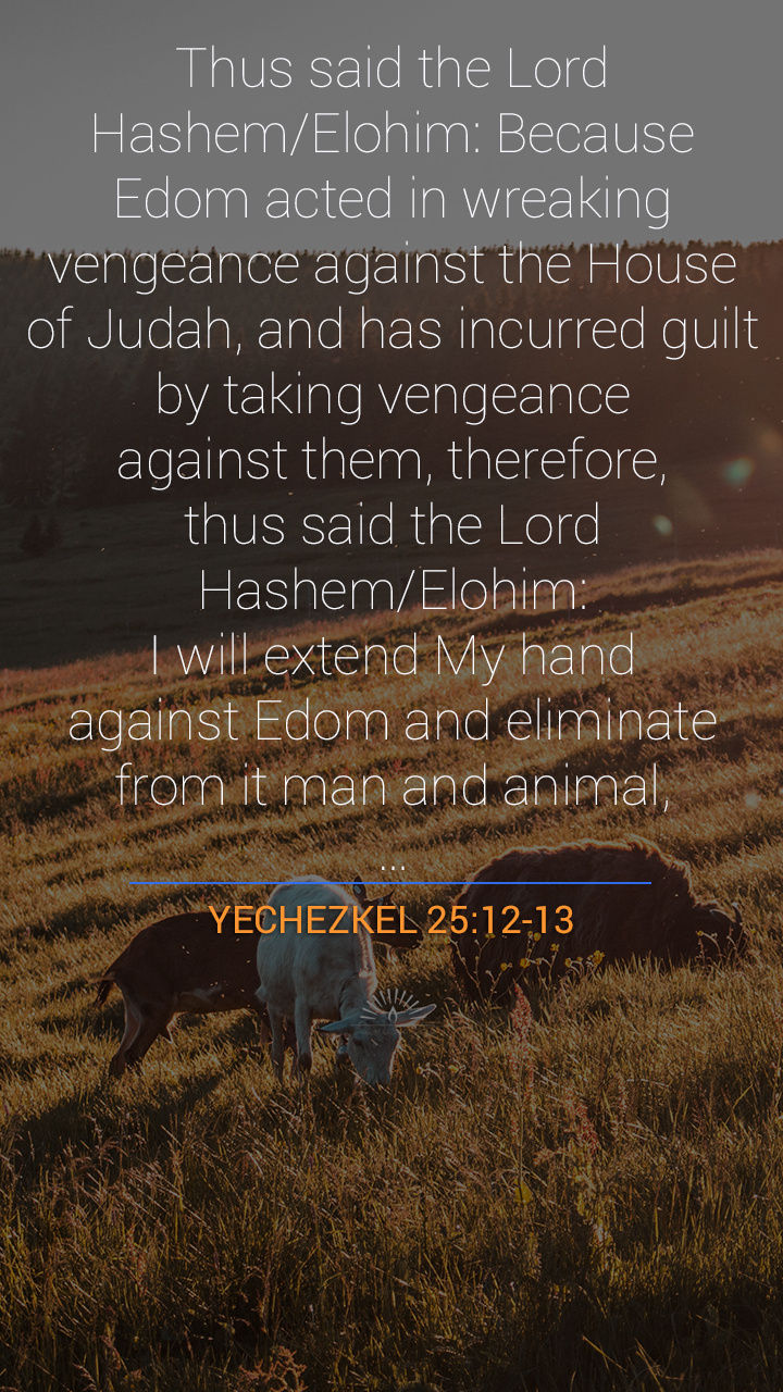 Ezekiel Chapter 25 | Daily Holy Bible Reading