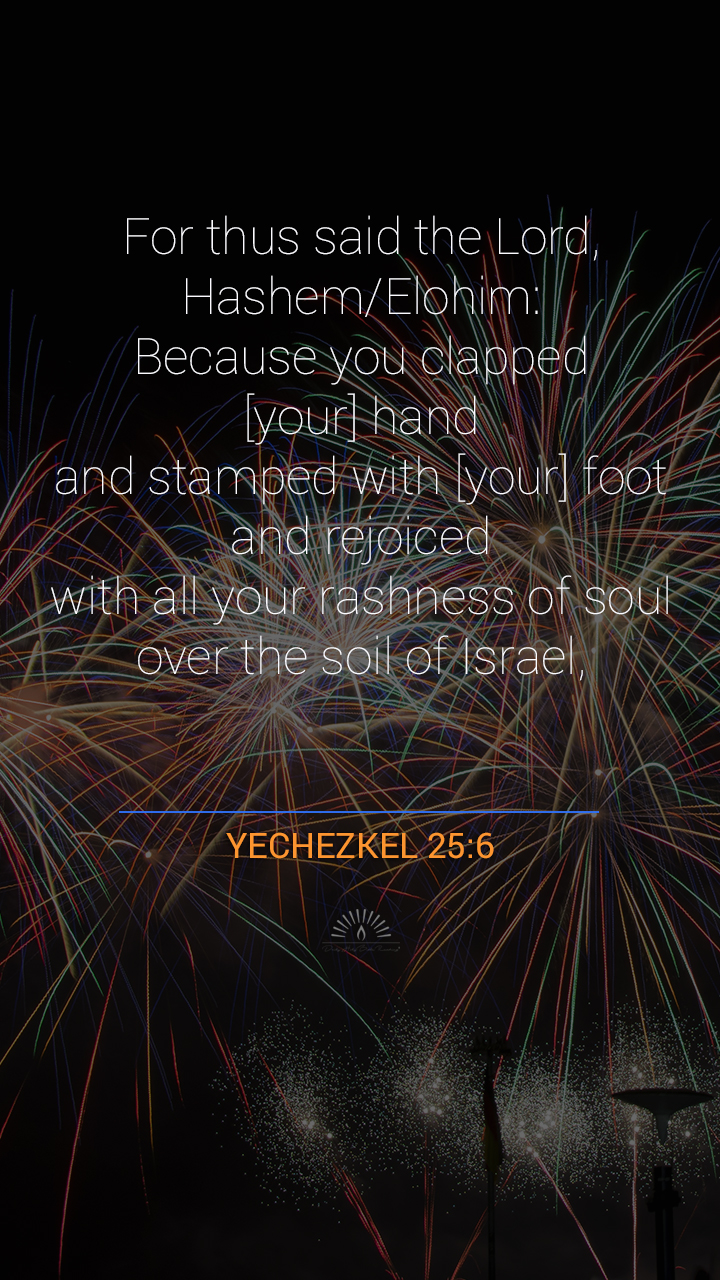 Ezekiel Chapter 25 | Daily Holy Bible Reading