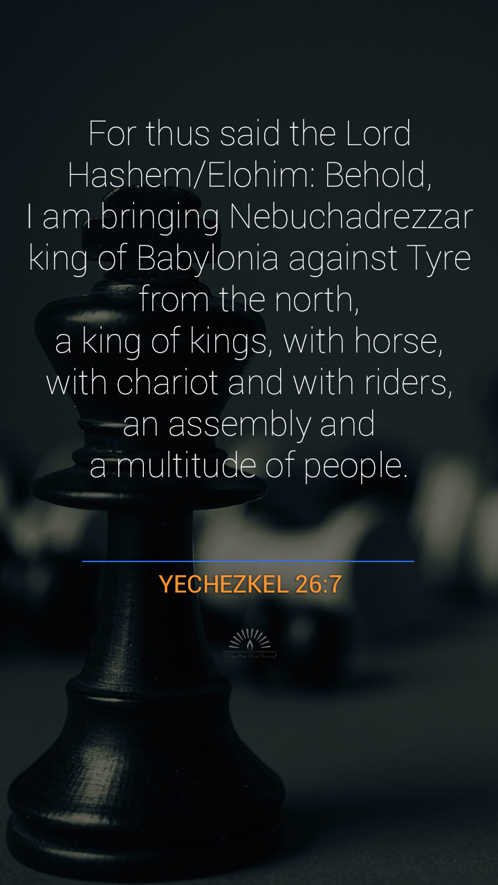 Ezekiel Chapter 26 | Daily Holy Bible Reading