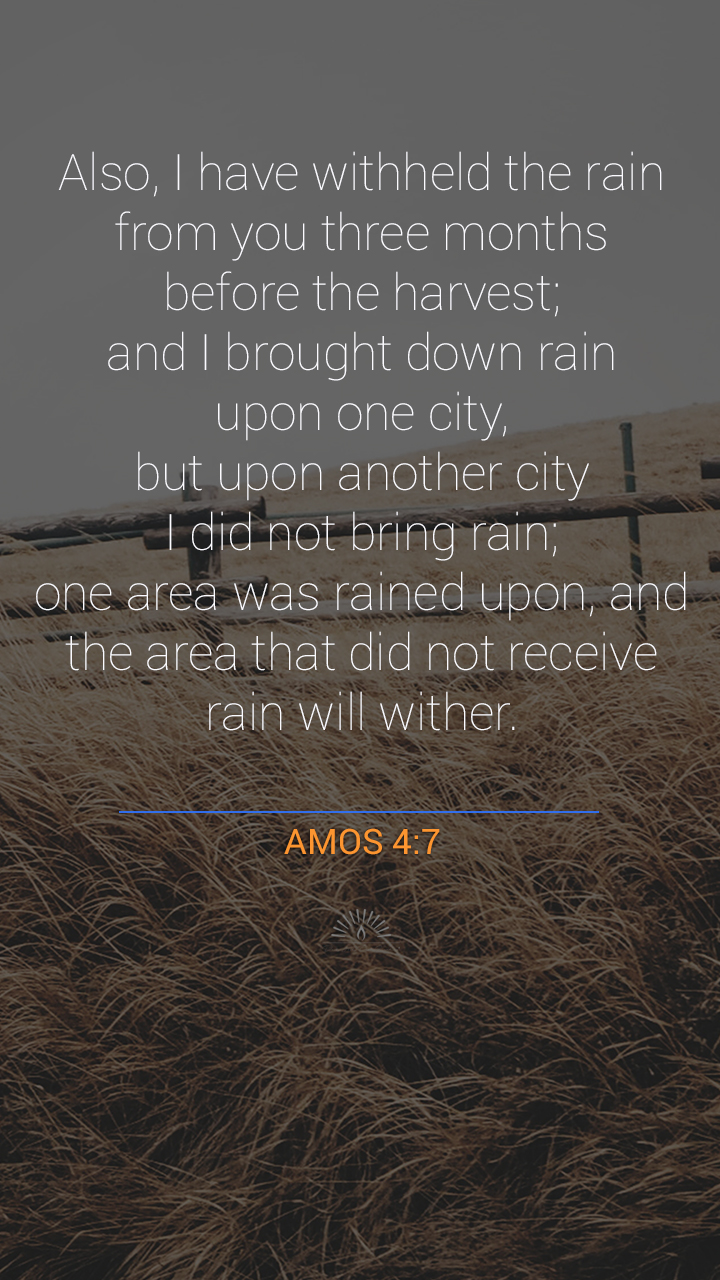 Amos Chapter 4 | Daily Holy Bible Reading