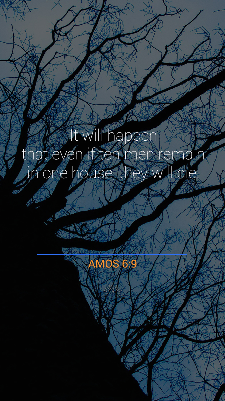 Amos Chapter 6 | Daily Holy Bible Reading