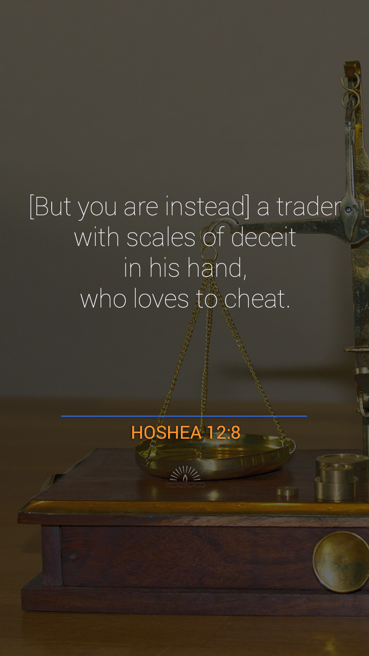 Hosea Chapter 12 | Daily Holy Bible Reading