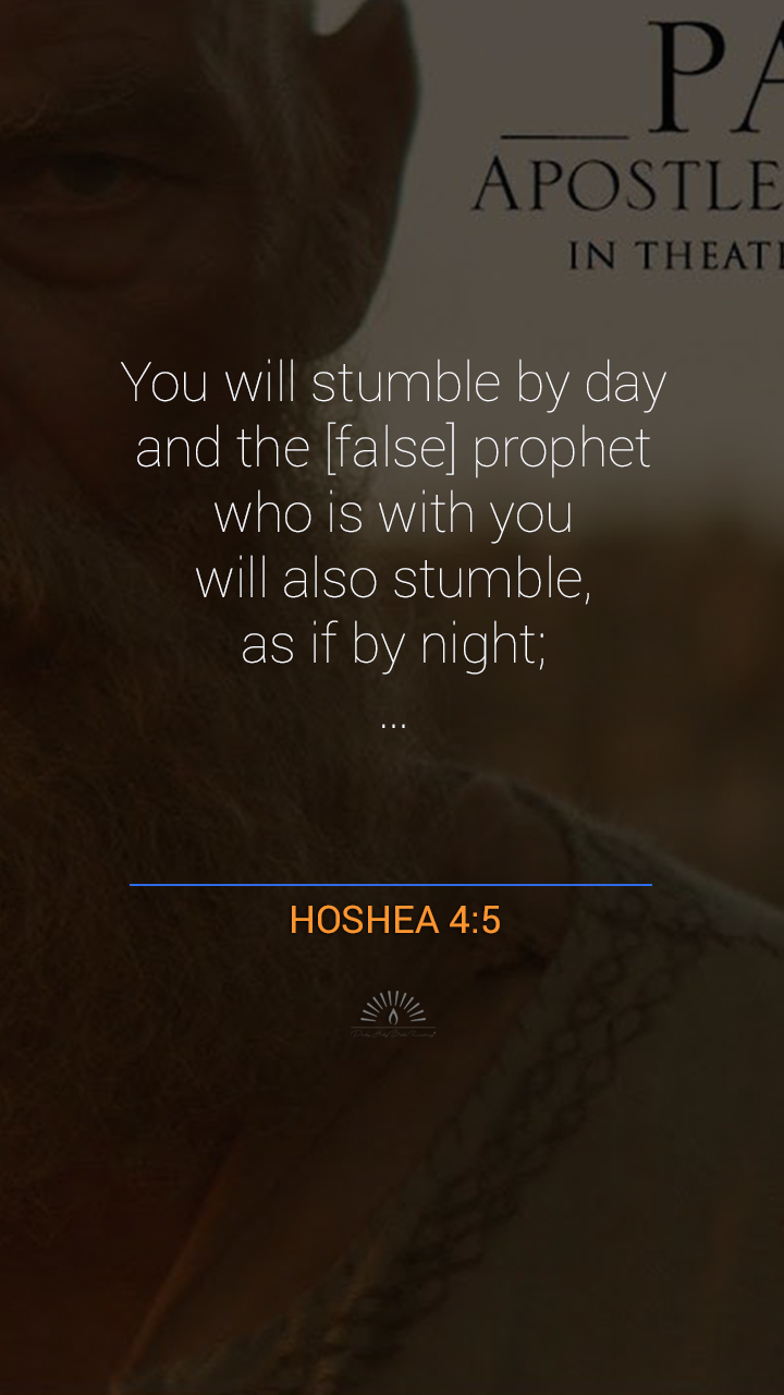 Hosea Chapter 4 | Daily Holy Bible Reading